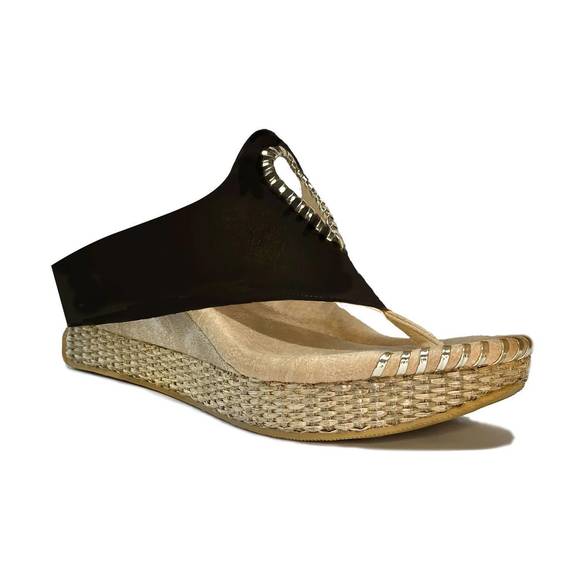 Modzori | Shoes | New Modzori Lucia Sandal In Blacktan | Poshmark